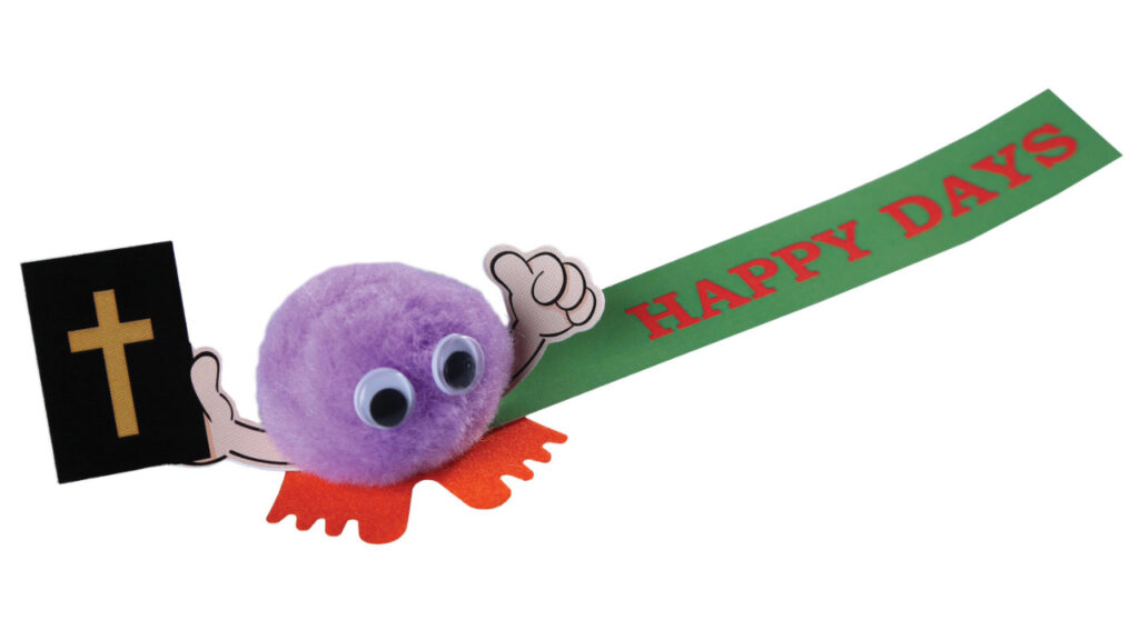 Weepuls, personalized fuzzy plush with advertising message.